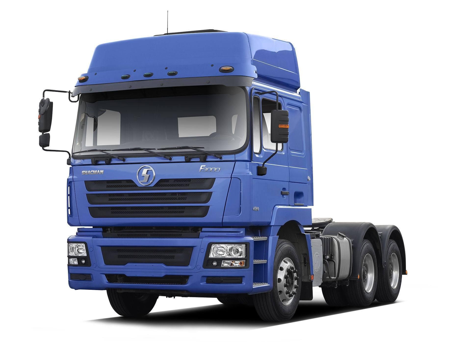 파란색 SHACMAN F3000 트랙터 헤드 6x4 460 HP 유로비 샤크만 트랙터 헤드